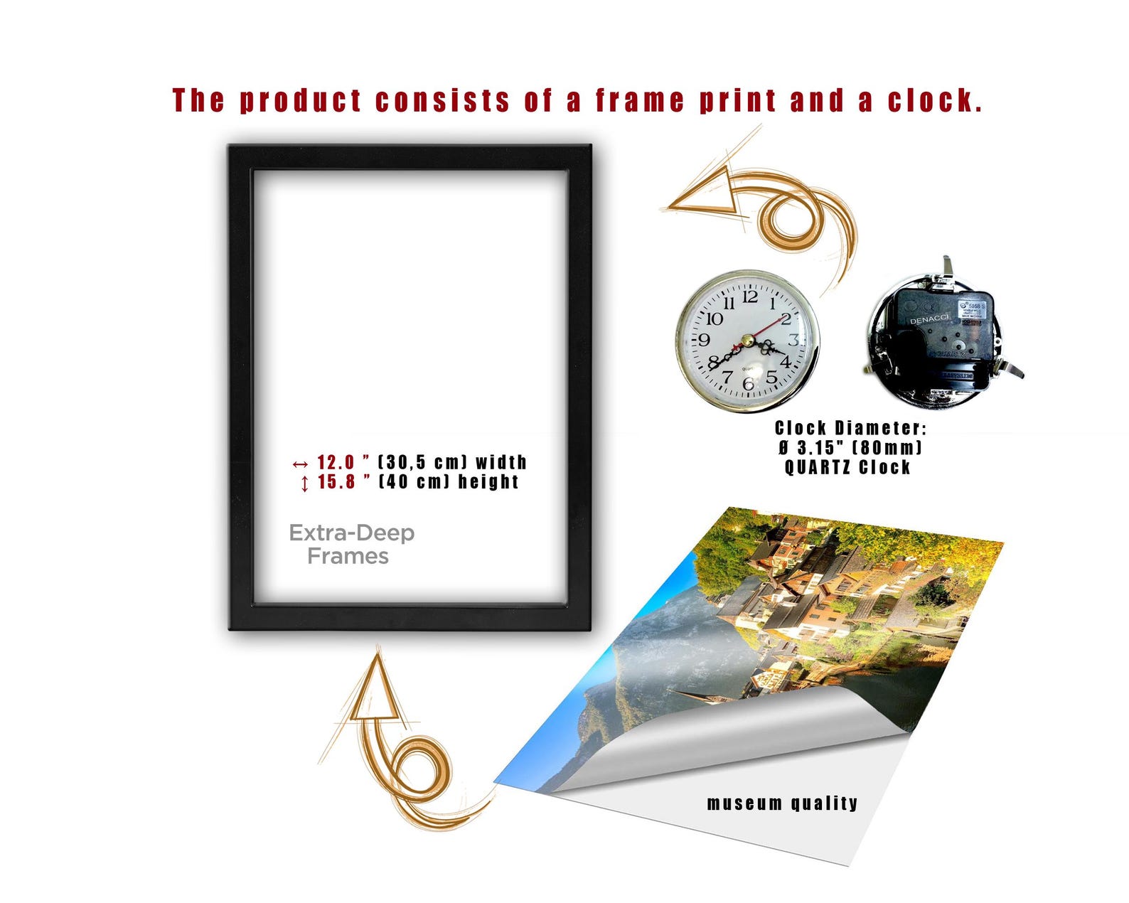 Funny Jesus Framed Clock Decor: Religious Wall Art (12x16 Inches) - Etsy