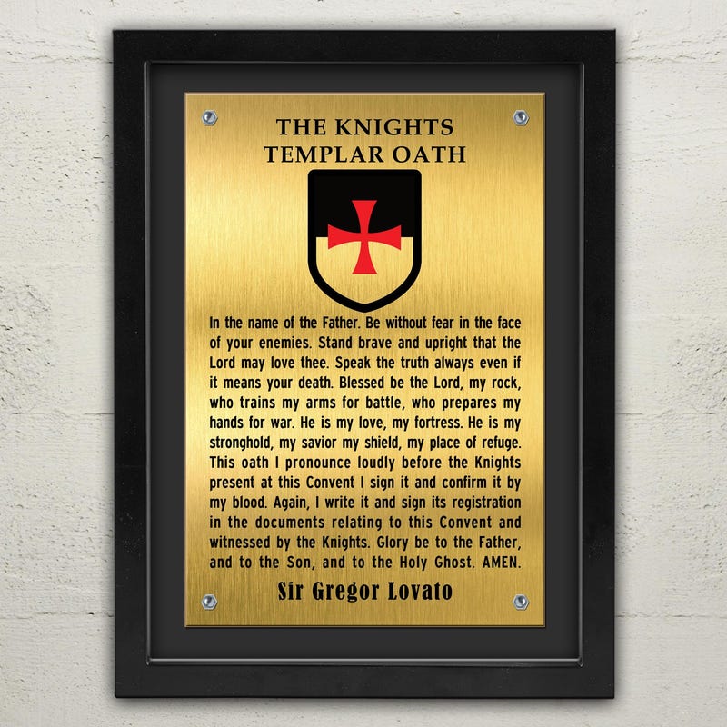 Templar Knight - Etsy