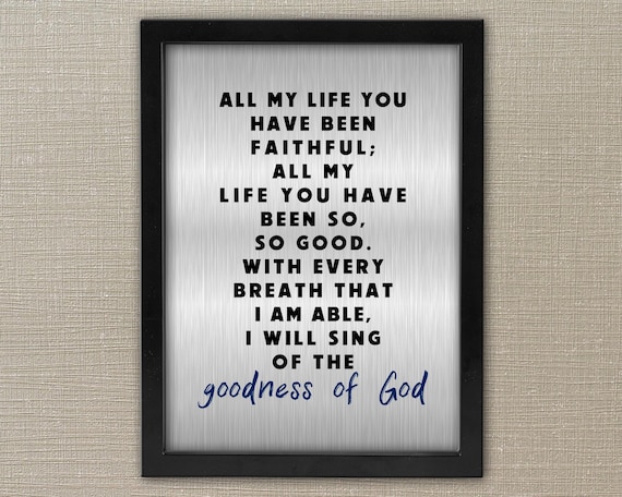Goodness Of God Life And Light