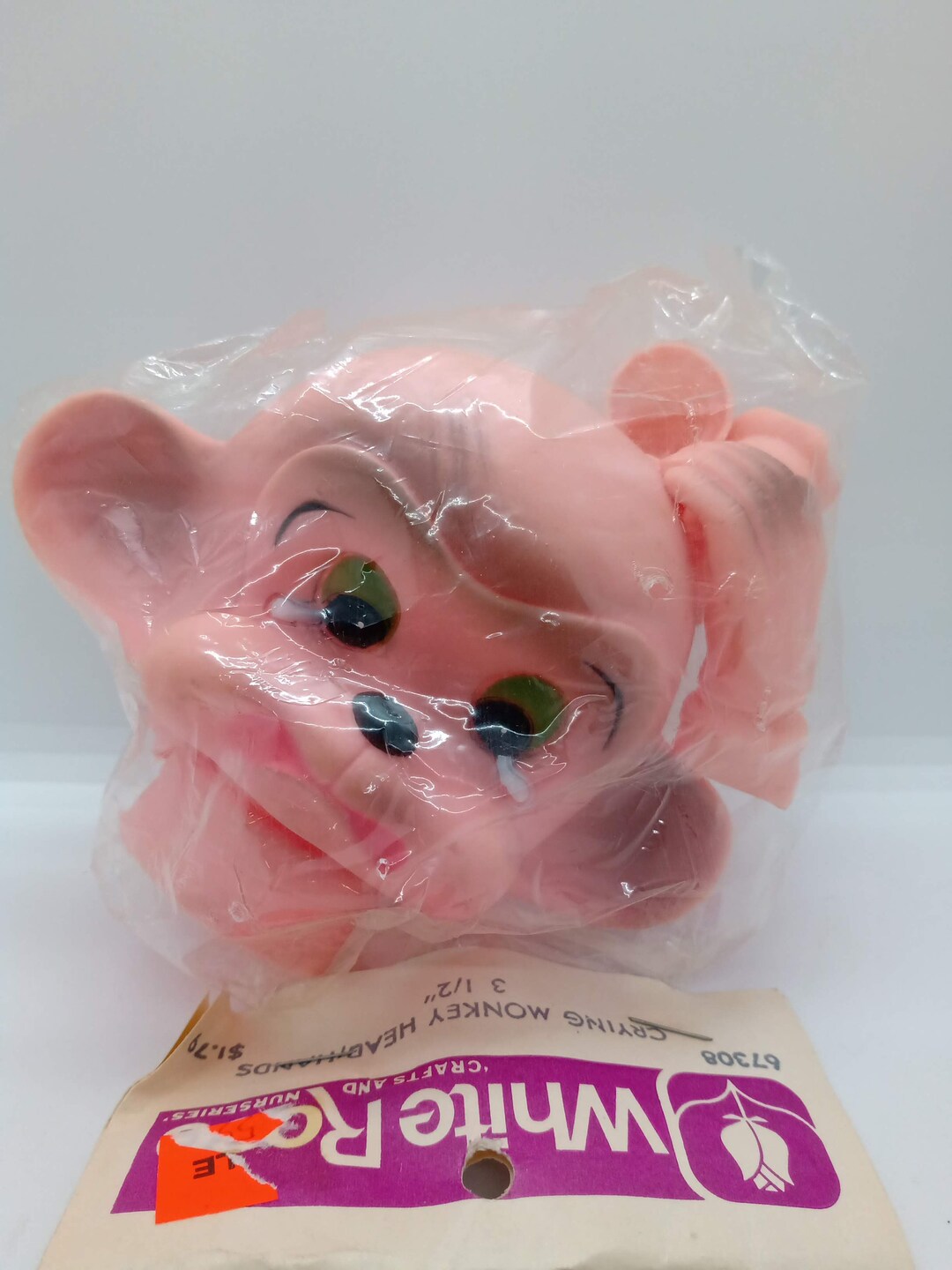 Vintage Crying Monkey Ape Doll Kit With Hands and Head Still in Package ...