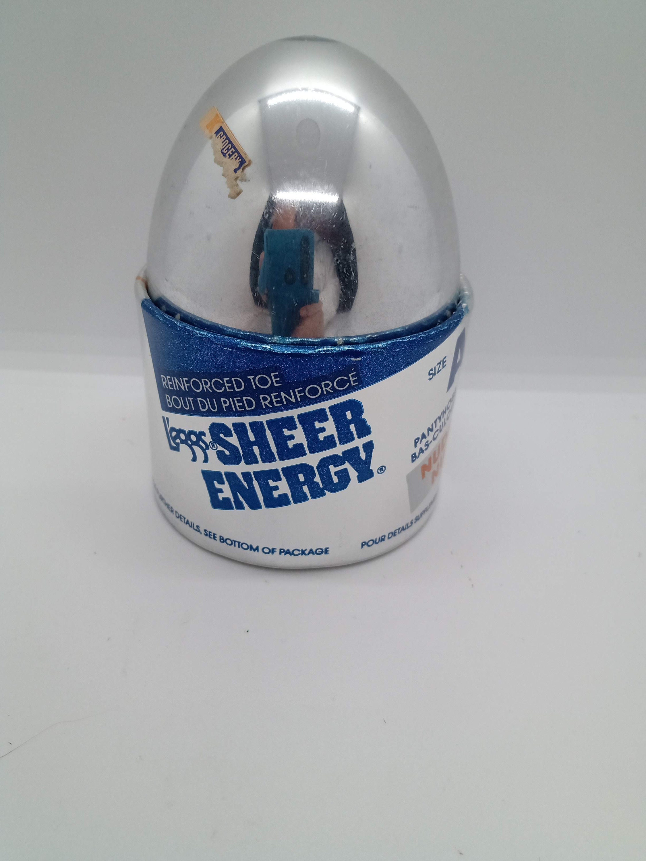 Vintage L'EGGS Egg Pantyhose Holder With Pantyhose - Etsy