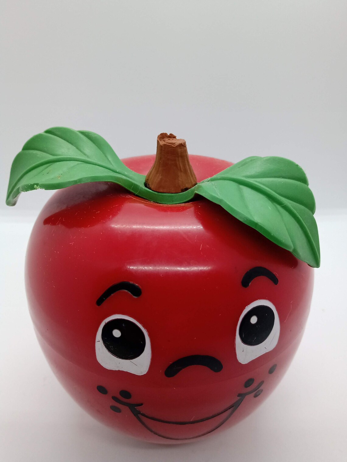 Vintage 1972 Fisher Price Happy Apple Short Stem Roly Poly - Etsy