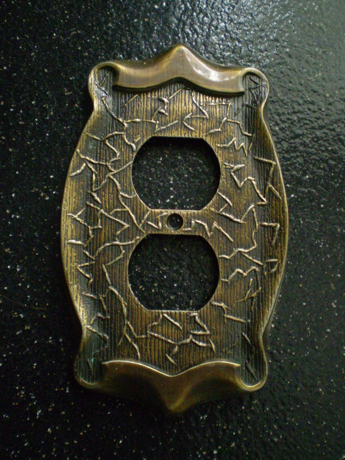 Set of Three Vintage Double Toggle Light Switch Plate and - Etsy