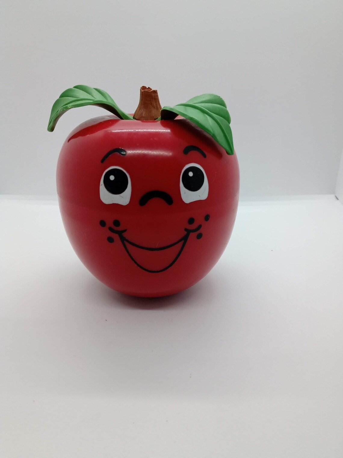 Vintage 1972 Fisher Price Happy Apple Short Stem Roly Poly - Etsy