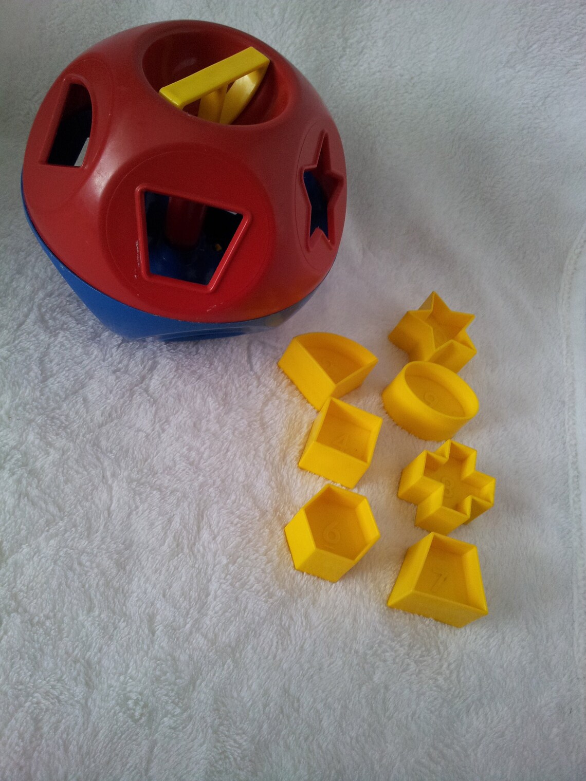 Vintage Tupperware Shape O Ball Toddler Toy - Etsy