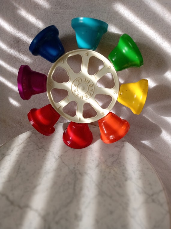 Bell Musical Toy Vintage Bells Vintage FMT Round Bell Musical Toy ...