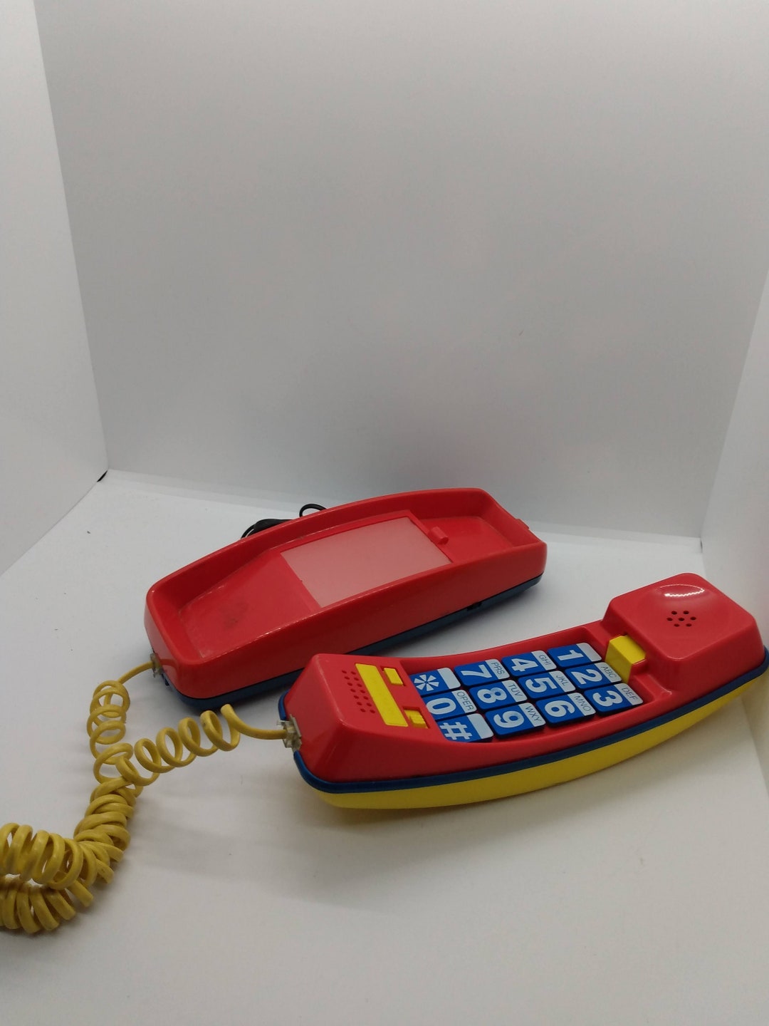 Vintage 1980's Conair Colorful Telephone Phone WORKS - Etsy