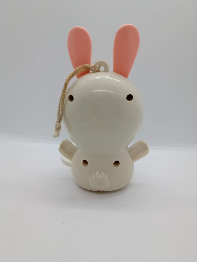Vintage Sankyo Japan Bunny Musical Pull Toy - Etsy