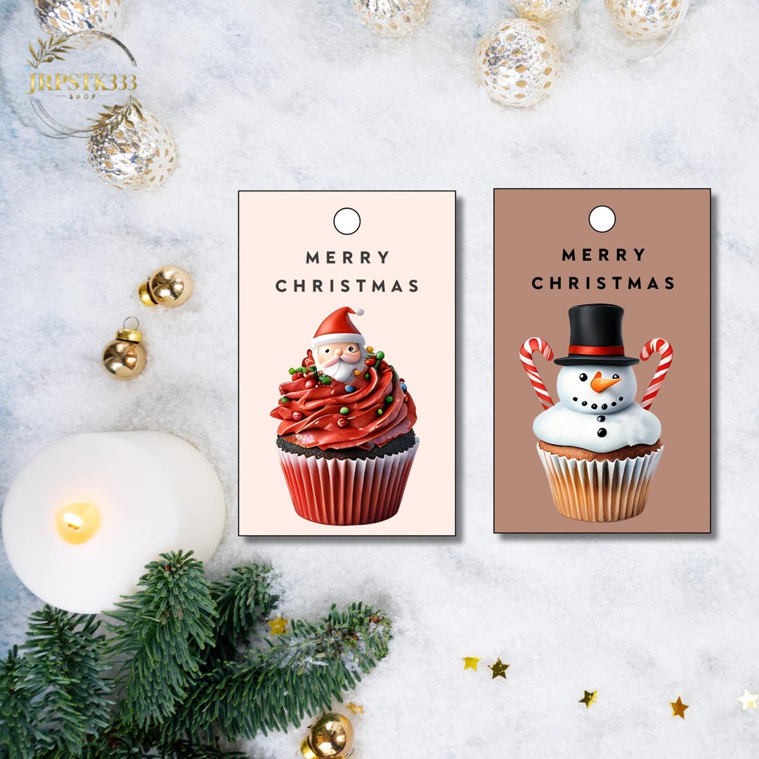 Printable Christmas Gift Tags 18 Unique Festive Designs for DIY ...