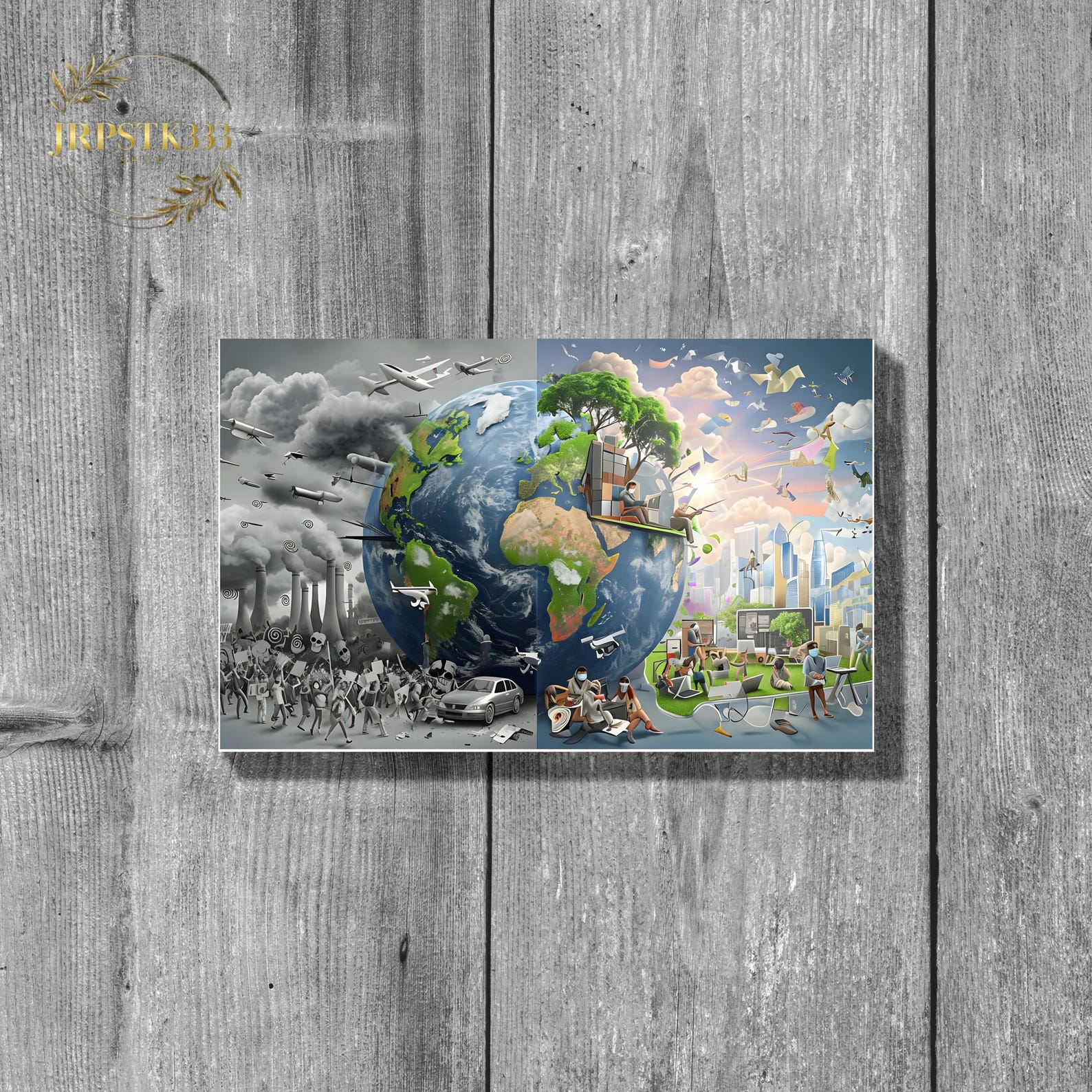 Dual Realities Societys Light and Shadow Illusions of Progress Society ...