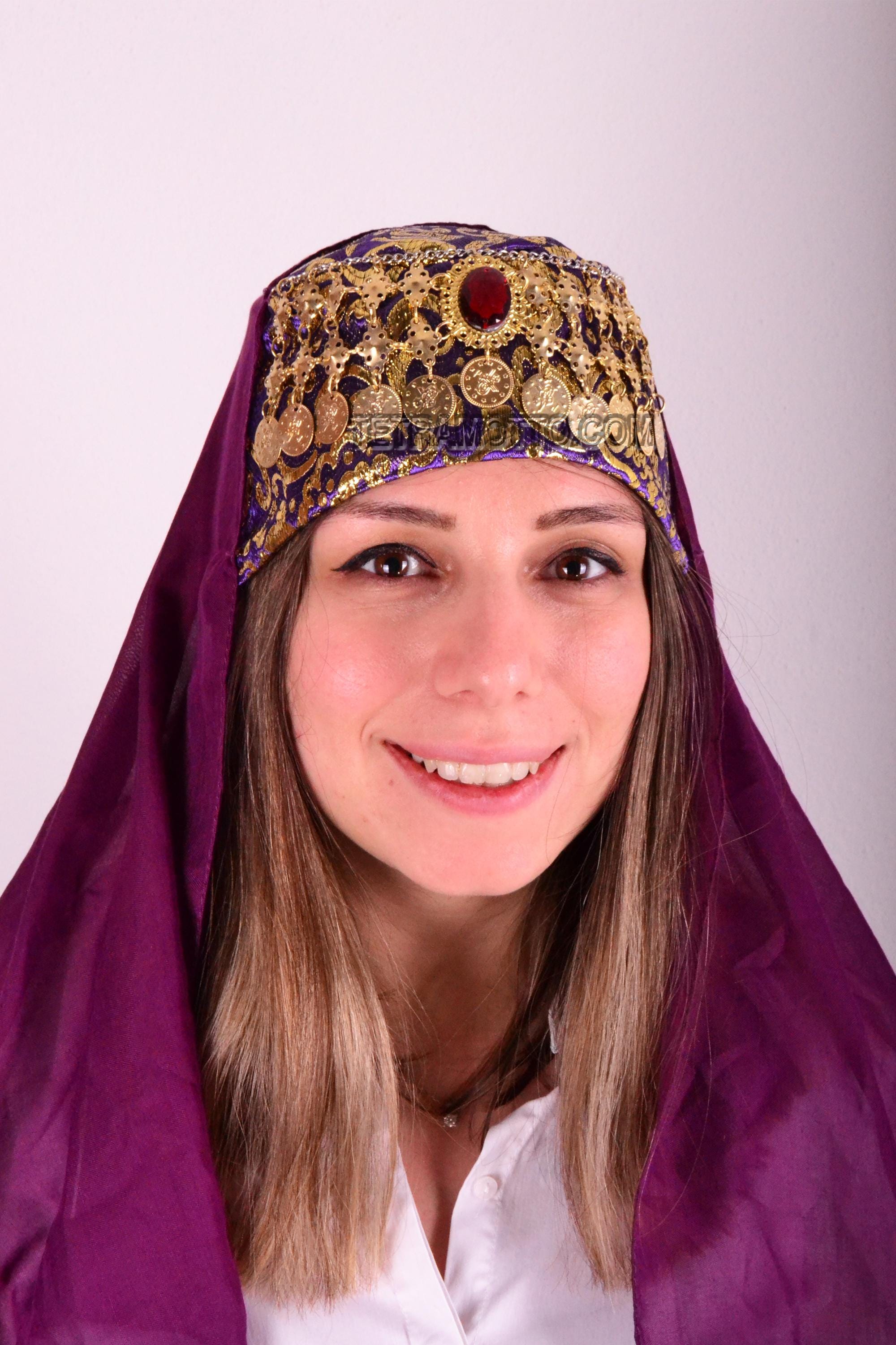 Halime Sultan Cap Dirilis Ertugrul Head Piece Hat - Etsy