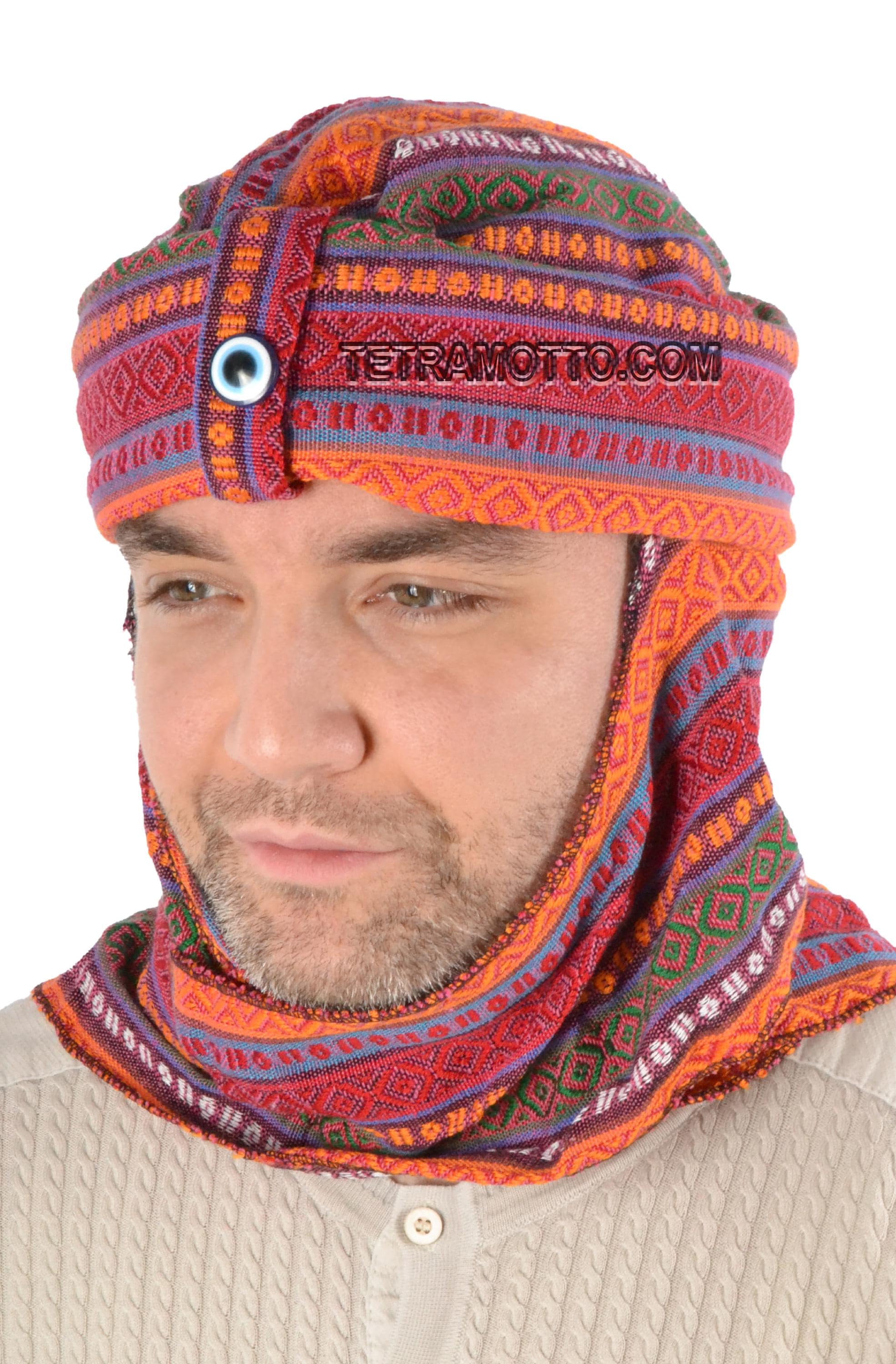 RED Hat Ottoman Medieval Historical Costume Turban Arabic Cap Gift Cap ...