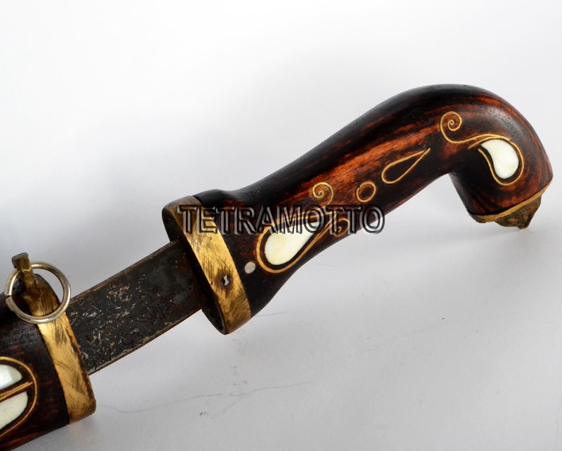 Ottoman Hancer Short Curved Dagger From Turkey Turkish Decor Historical ...