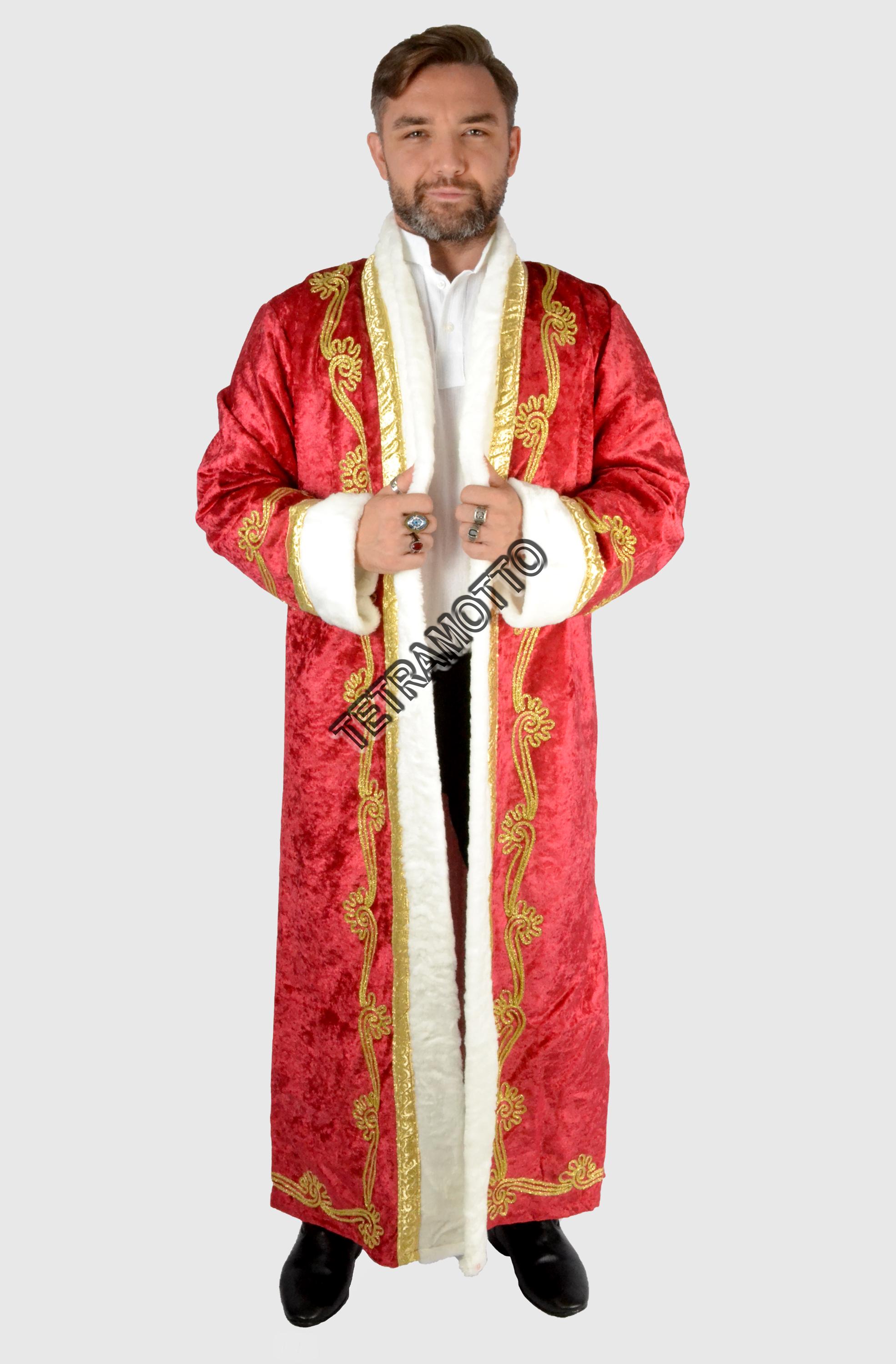 Ottoman Sultans Red Kaftan Prince Costume - Etsy