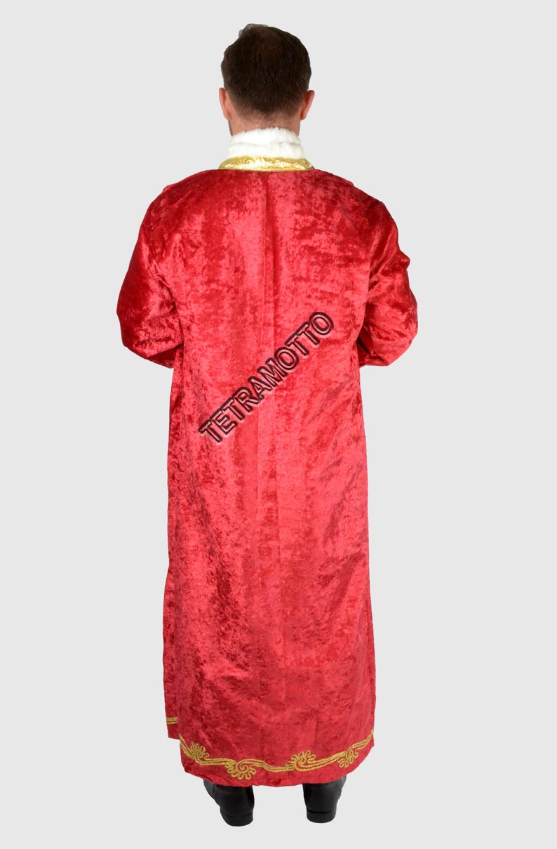Ottoman Sultans Red Kaftan Prince Costume - Etsy