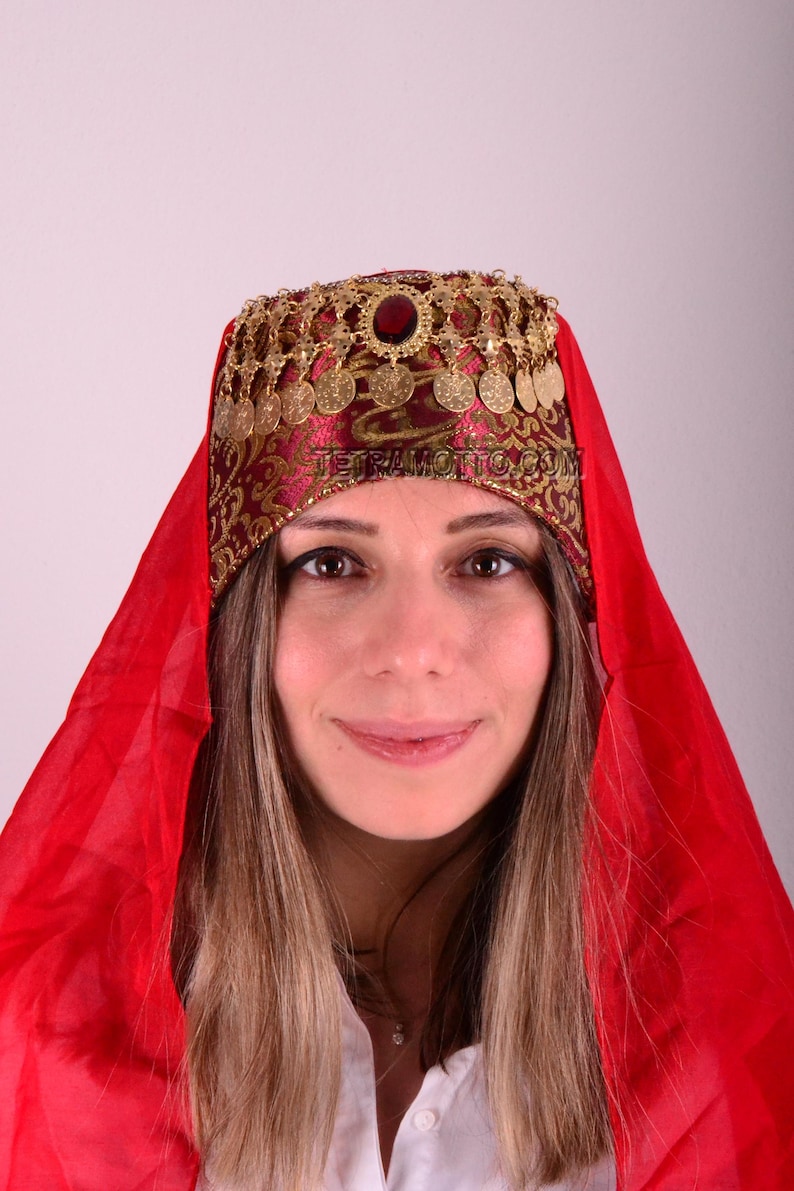 Halime Sultan Cap Dirilis Ertugrul Head Piece Hat - Etsy