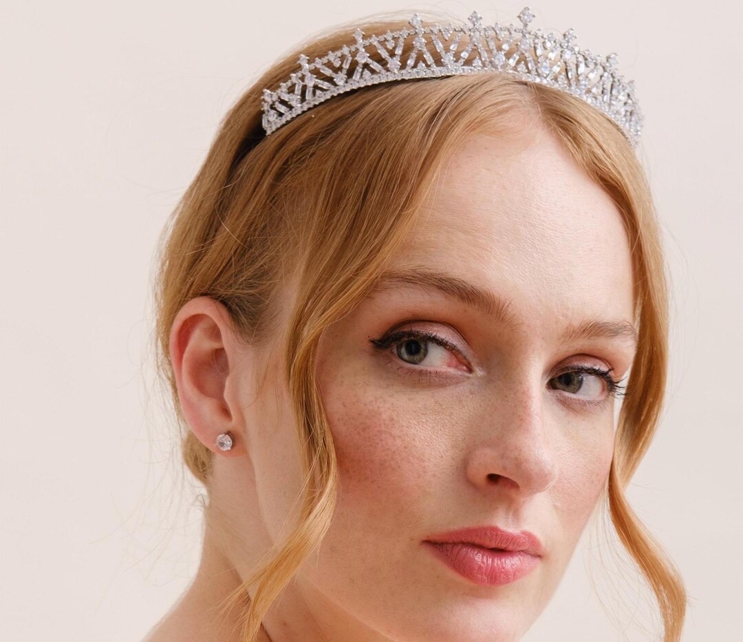 Bridal Crown, Wedding Crown, Crown, Bridal Tiara, Swarovski Tiara ...