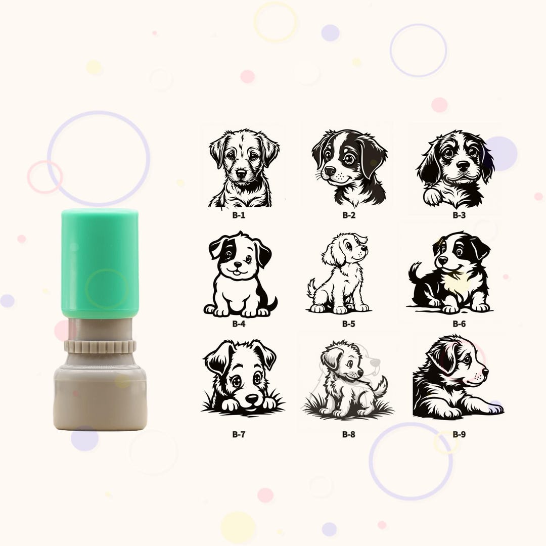 Custom Dog Stamp, Personalized Pet Stamp, Handmade Dog Lover Gift ...