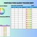 Printable Food Allergy Tracker Sheet, Food and Symptom Diary, Food ...