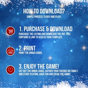 Christmas Bingo, 90 Printable Christmas Bingo Cards, Xmas Family Games ...