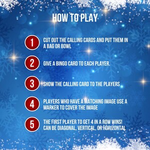 Christmas Bingo, 90 Printable Christmas Bingo Cards, Xmas Family Games ...