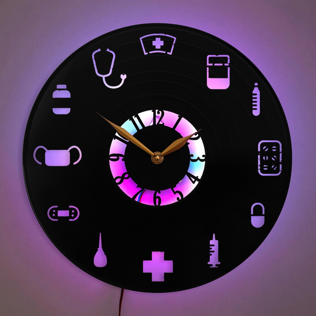 Nurse Office Clock, Nurse Office Gift, Nurse Office Decor, Medical ...