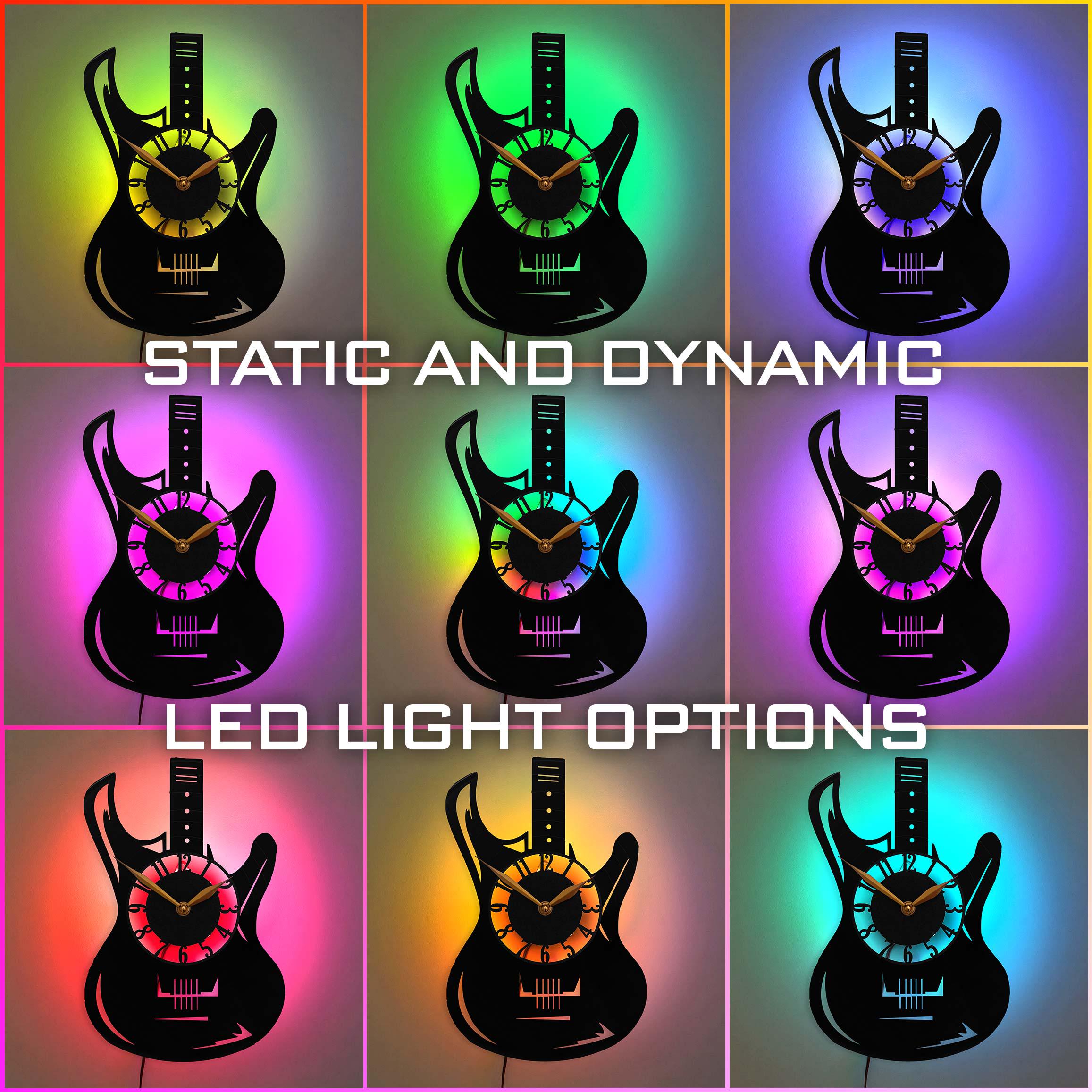 Musical Notes Wall Clock, Piano Keyboard Clock, Treble Clef and Notes ...