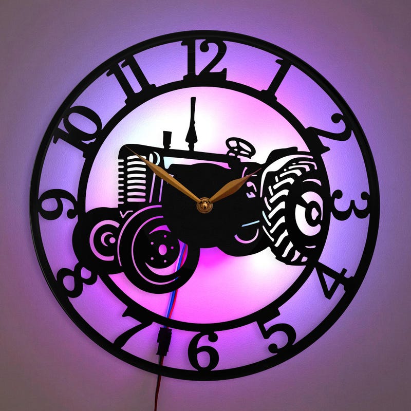 John Deere Clock - Etsy