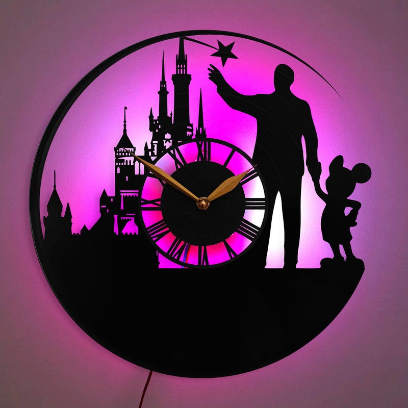 Peter Pan Clock - Etsy