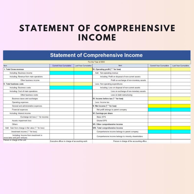 50 Sets Income and Expenses Excel Template : Bookkeeping | Finance ...