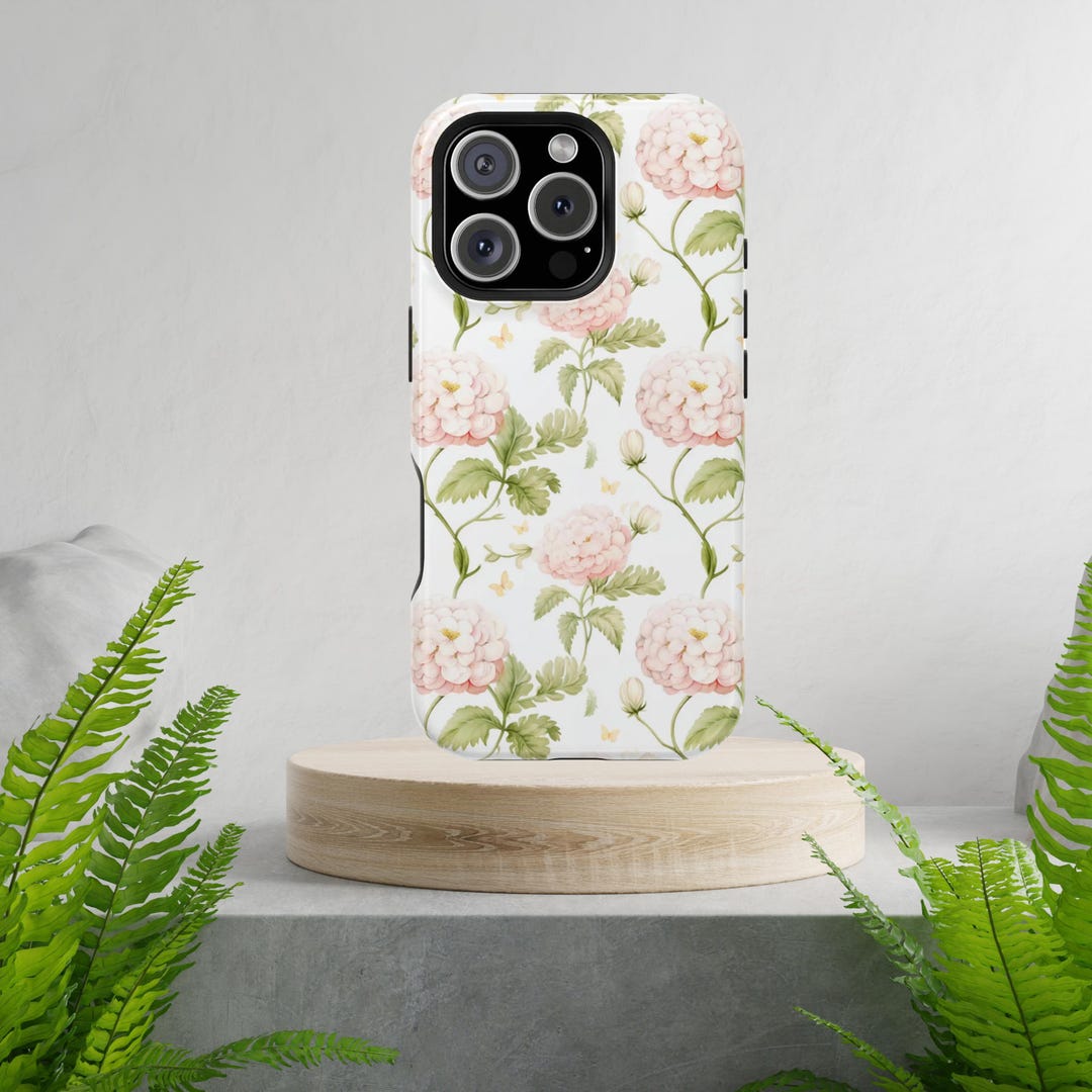 Summer Shabby Chic Look Cottage Style Impact-resistant Cases, Pink ...