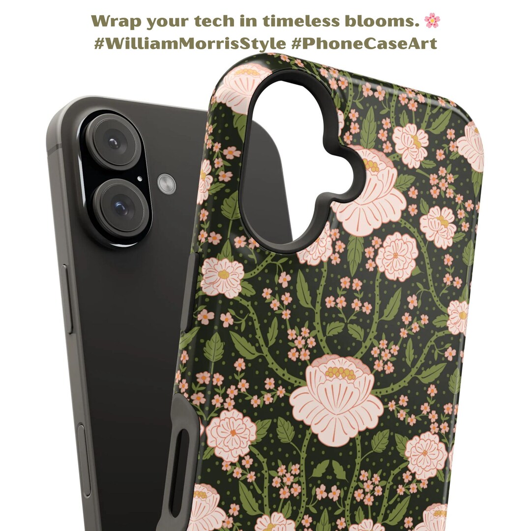 Capas resistentes a impactos William Morris Flower Garden, capa para ...