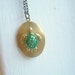 Turtle Locket Tortoise Necklace Brass Vintage Sea Turtle Necklace ...