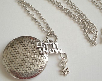 Snowflake Locket | Etsy