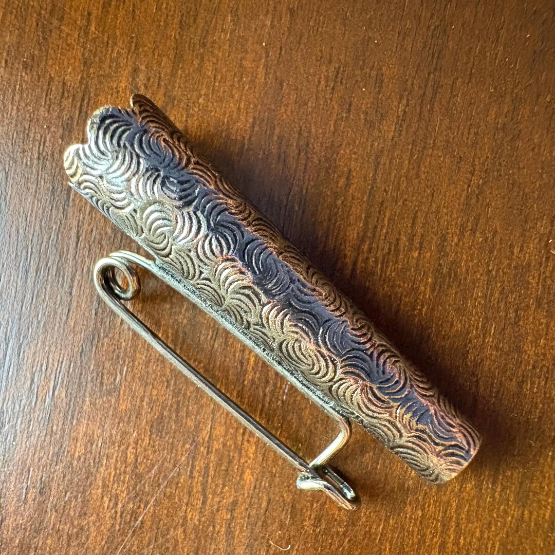 Scrolled Lapel Pin Base, Tussie Mussie, Brooch, Groom, Groomsman ...