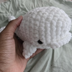 Cute Baby Beluga Whale Crochet Stuffed Animal Plushie - Etsy
