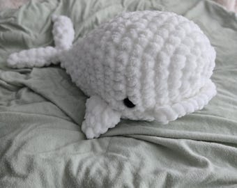 Crochet Stuffed Beluga Whale - Etsy