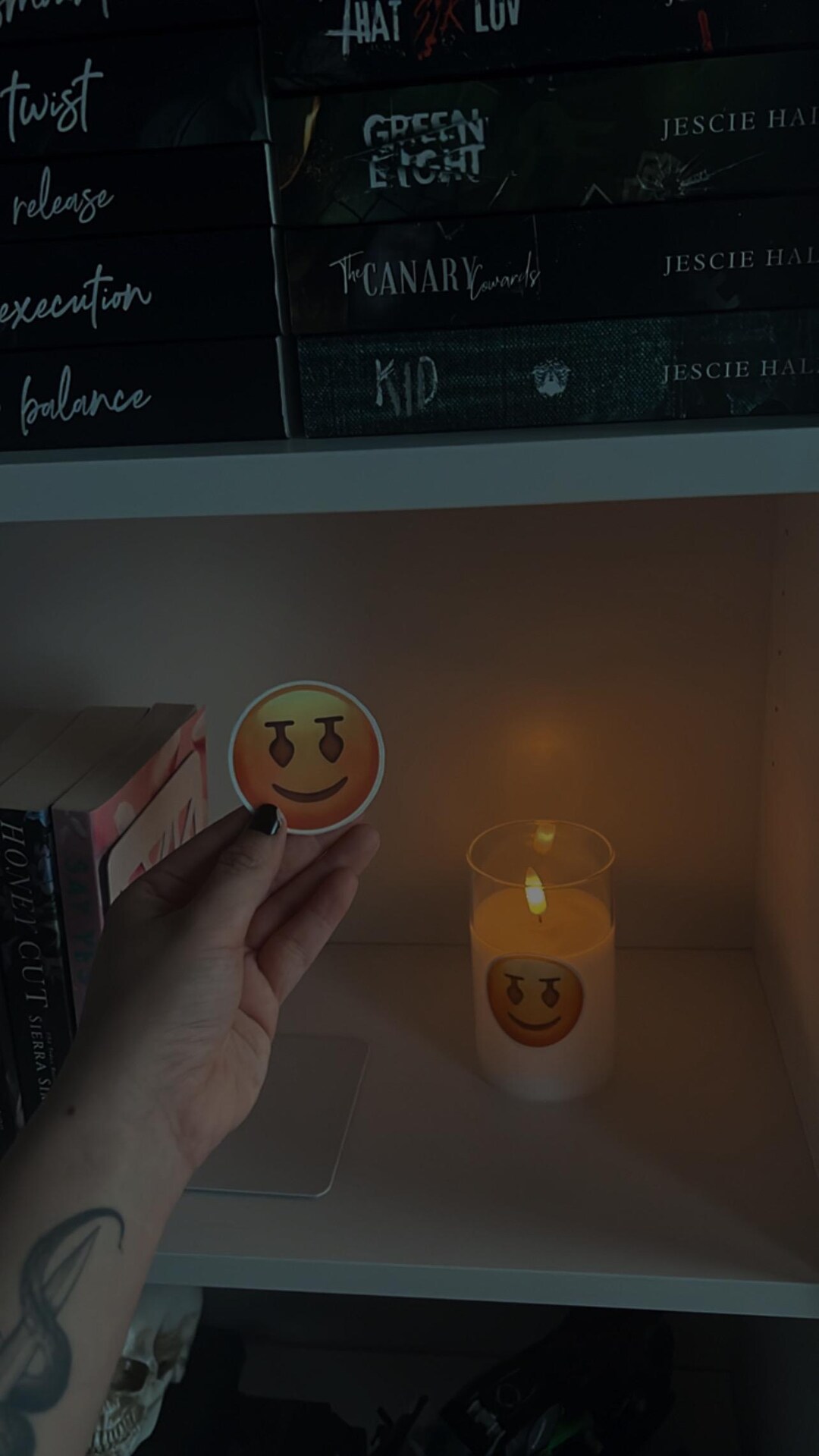 Smiling Emoji With A Twist Sticker - Etsy Australia