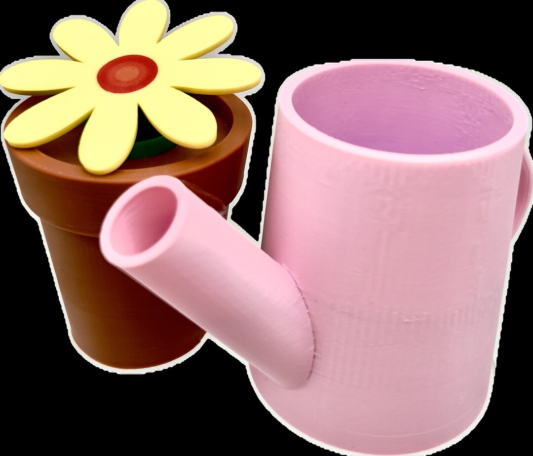 Growing Flower and Watering Can Set - Etsy