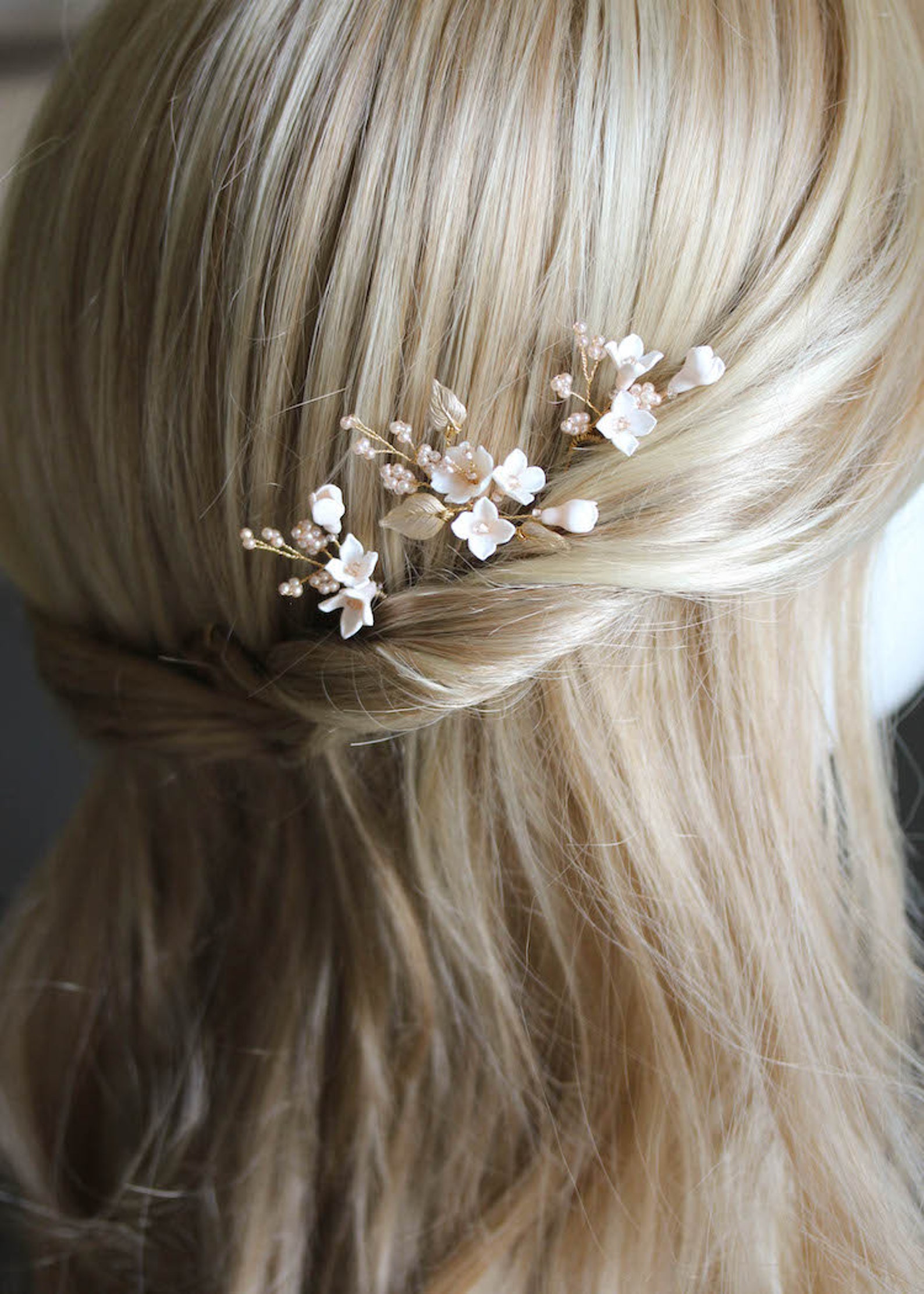 PETITE PINS | Bridal Hair Pins, Wedding Hair Pieces With Dainty Florals ...