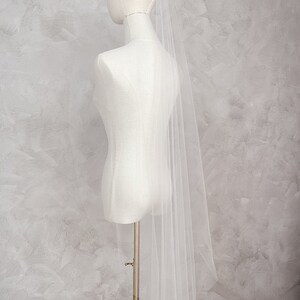DANCER | Waltz Veil, Ballet Length Veil, Ivory Wedding Veil for Rustic ...