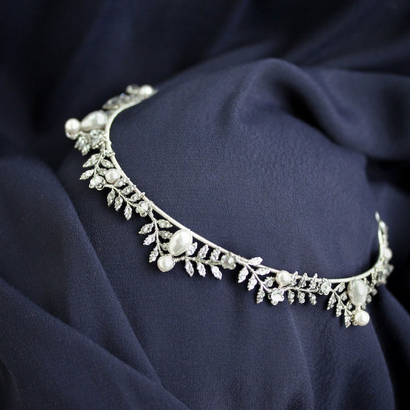 Marisol Silver Pearls - Etsy