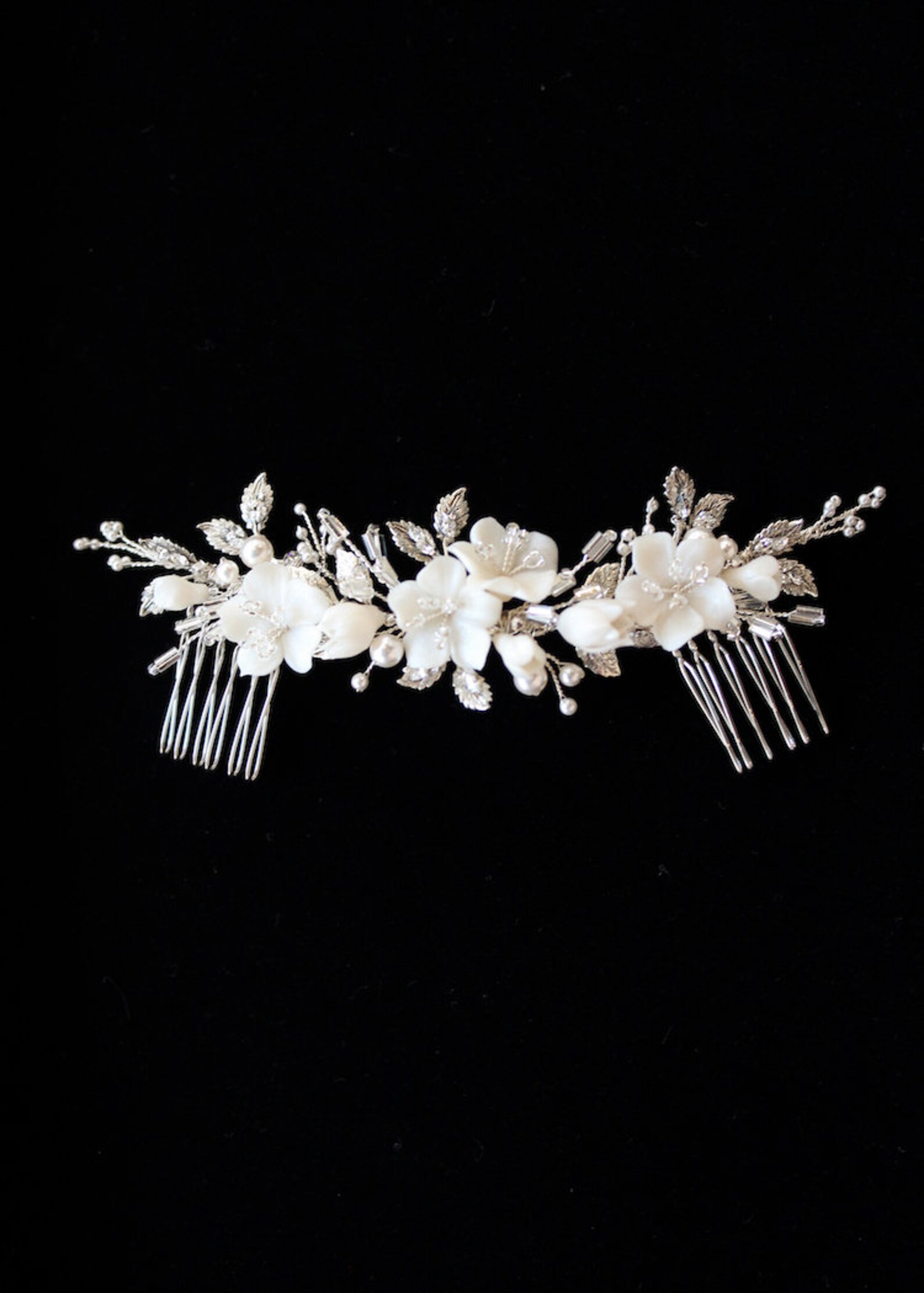 GISELLA Bridal Headpiece, Crystal Bridal Hair Comb, Wedding Headpiece ...