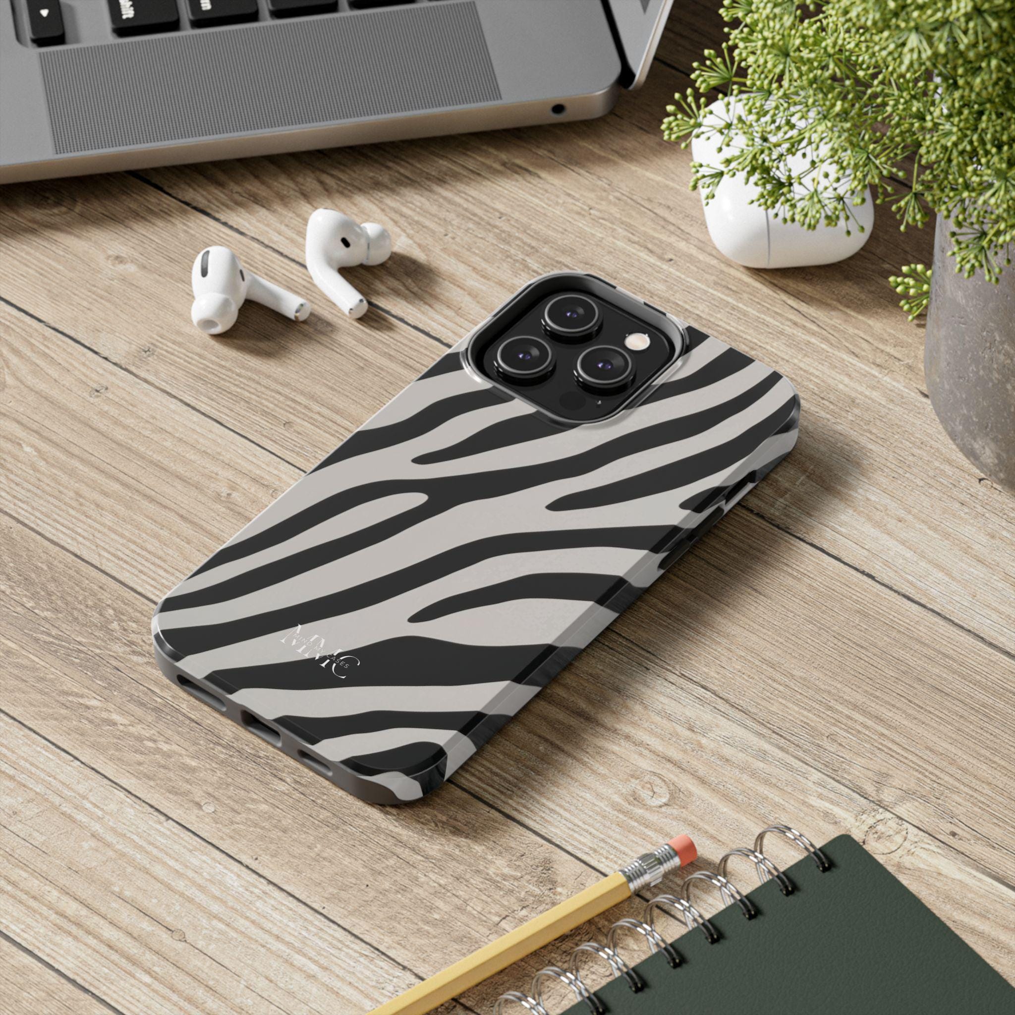 Realistic Zebra Print Pattern Tough Cases | Zebra Stripes Design ...