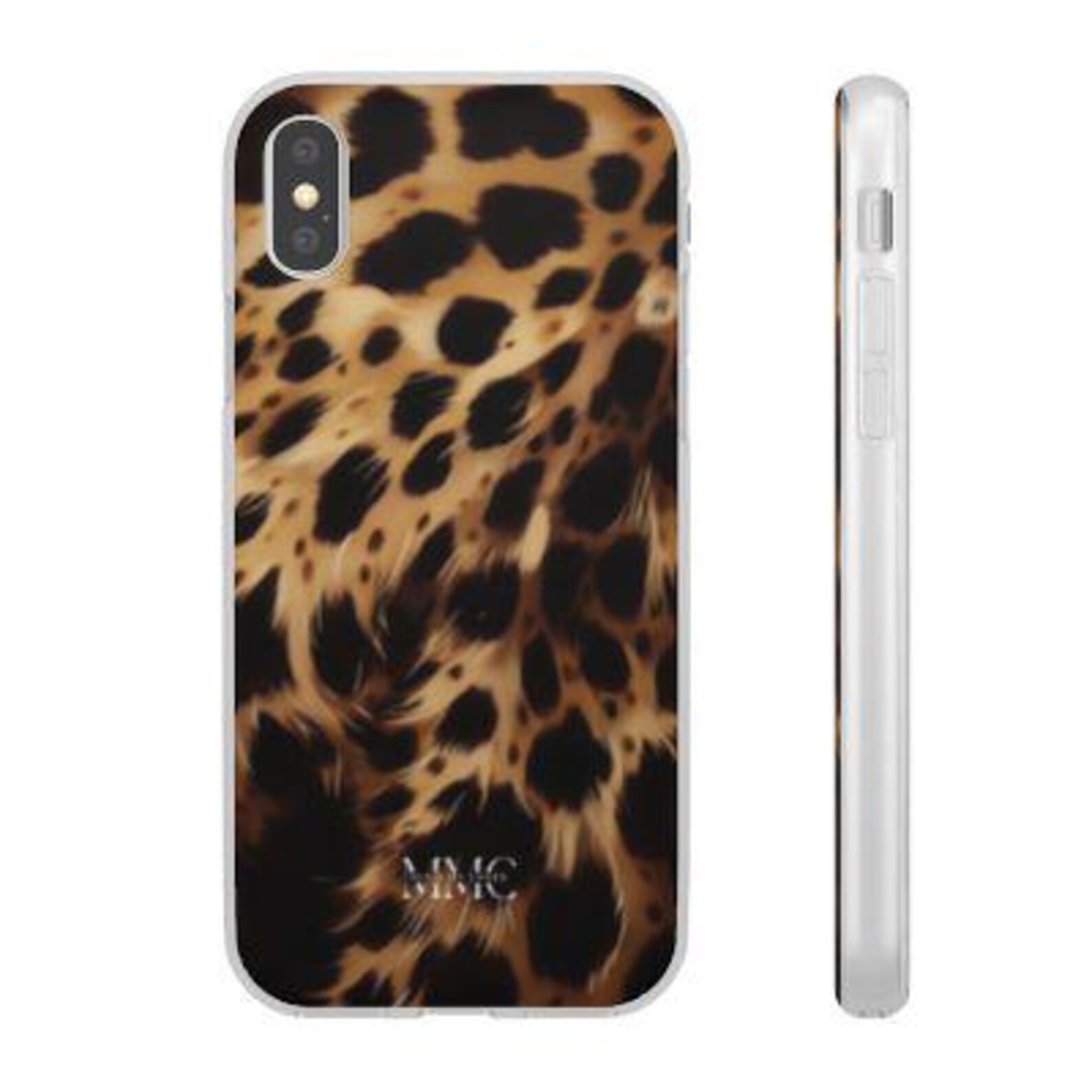 New Handdrawn Modern Vintage Style Leopard Print Phone Case | Animal ...