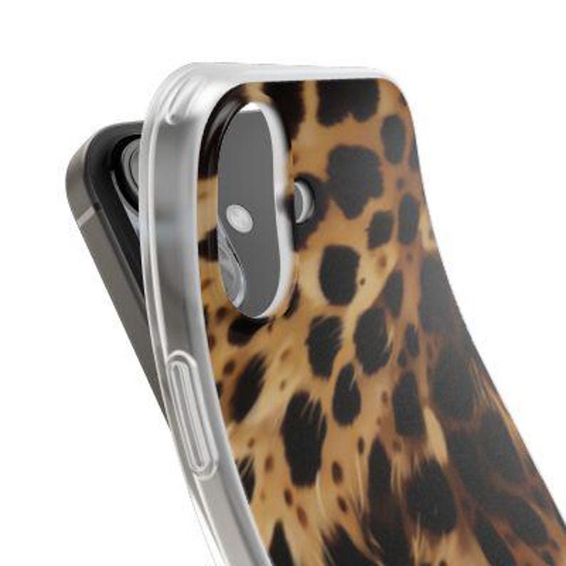 New Handdrawn Modern Vintage Style Leopard Print Phone Case | Animal ...