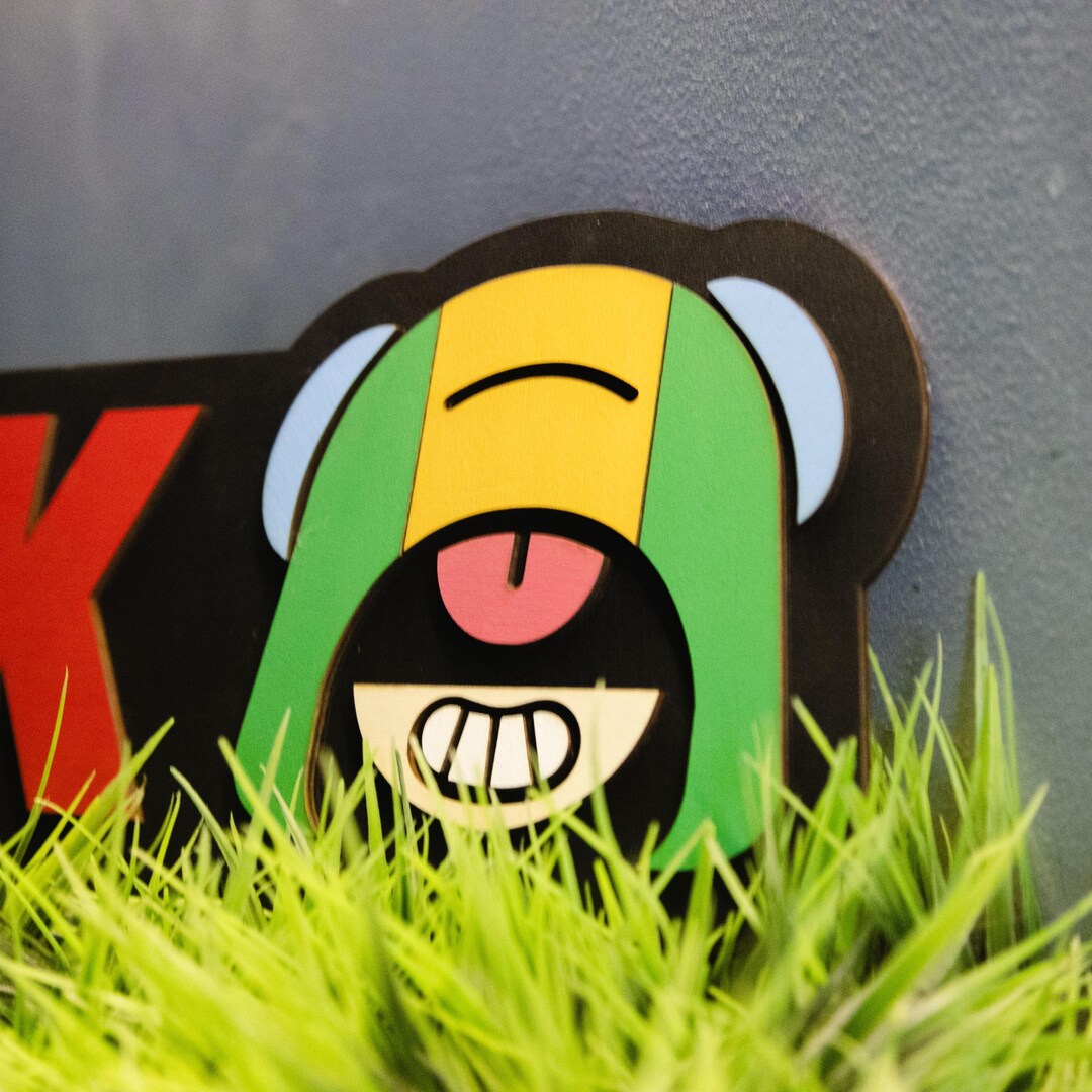 Custom Brawl Stars Gift for Kids Wall / Door Wooden Letters Name Sign ...