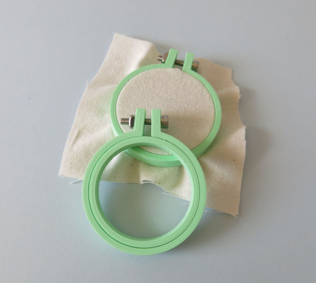 Mini Embroidery Hoop 40mm, MINT Hoop, Miniature Hoop for Necklace ...