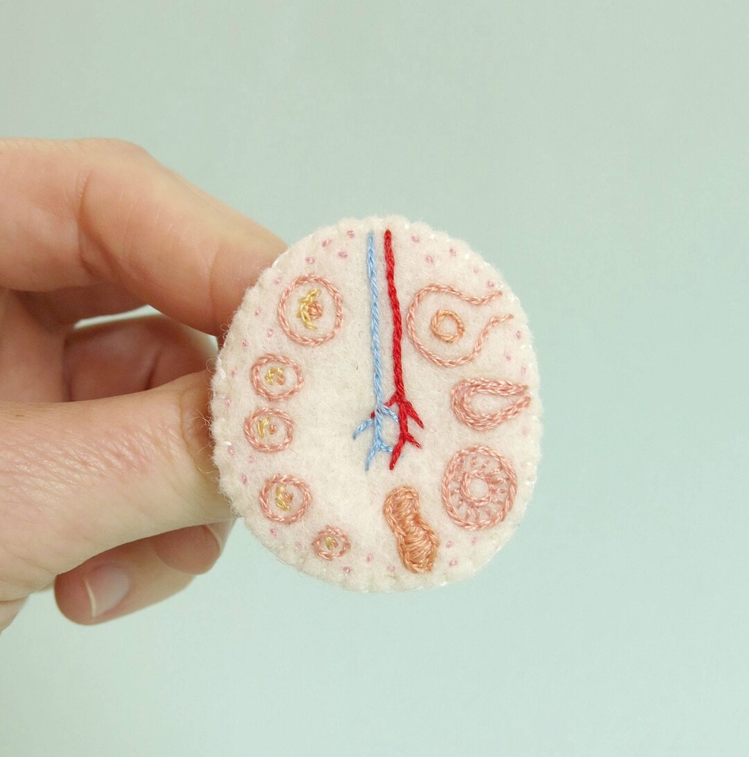 Ovary Brooch Uterus Jewellery Anatomy Jewelry Medical Pin - Etsy