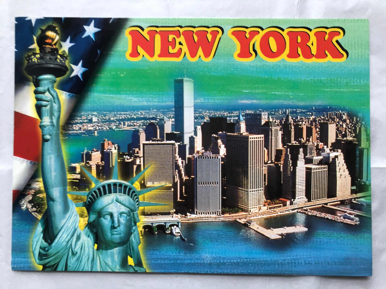 4 Jumbo NYC Post Cards, Unused Vintage Post Cards, 1990s New York City ...